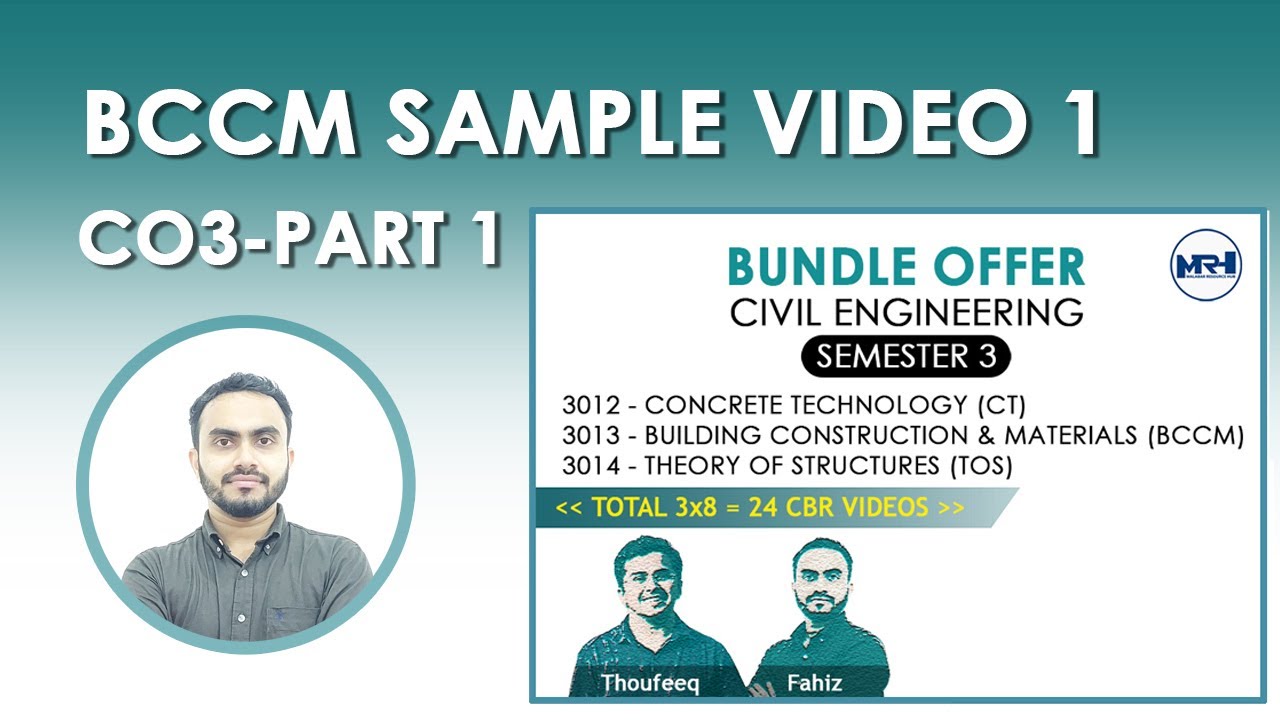 CBR | BCCM| 3013 | SAMPLE VIDEO 1 - YouTube