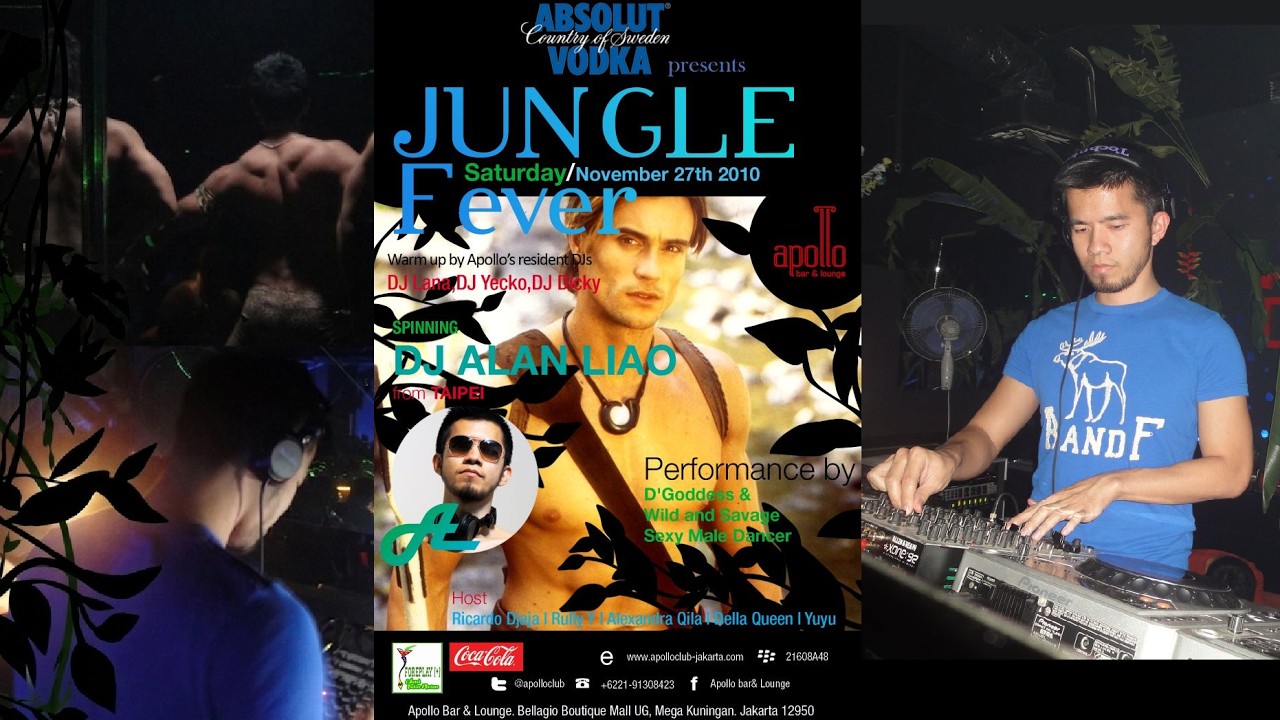 DJ Alan Liao Live in Apollo Bar & Lounge Jakarta Promo Video - YouTube