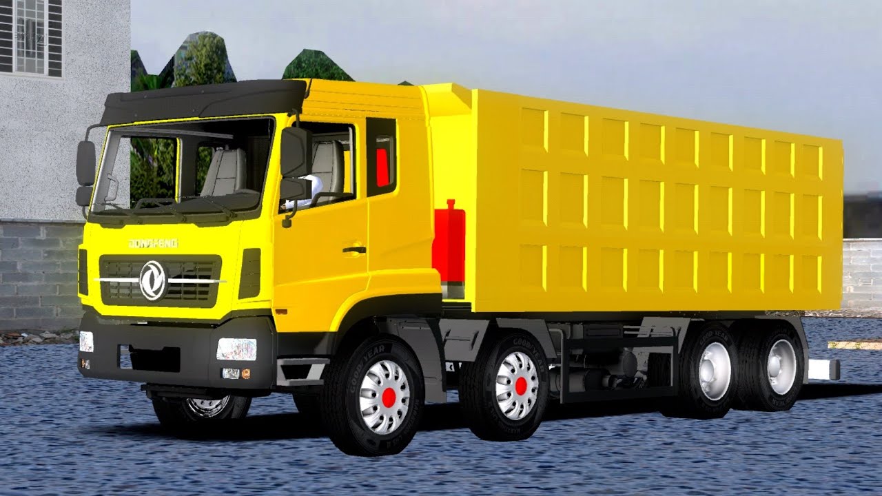 Share Mod Dongfeng Hoàng Huy 8x4 25 Tấn Thùng Cao Proton Bus Simulator ...