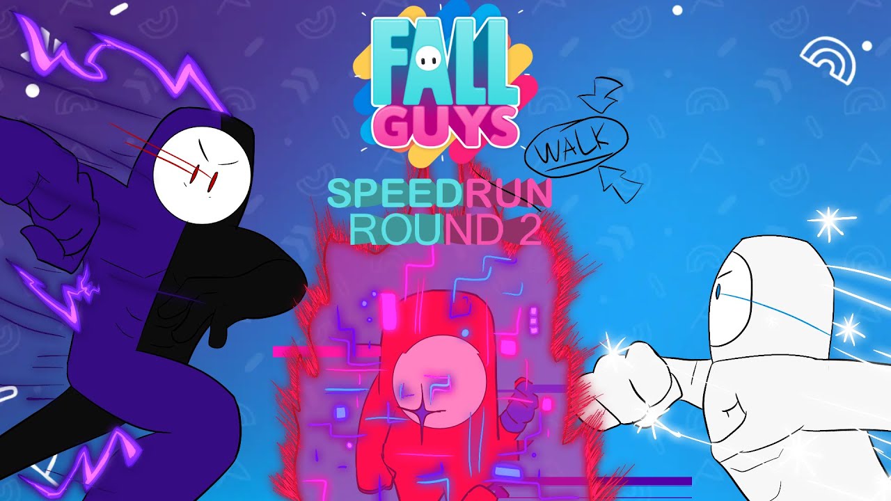 Fall Guys Speedwalk Round 2 (Fall guys animation) - YouTube