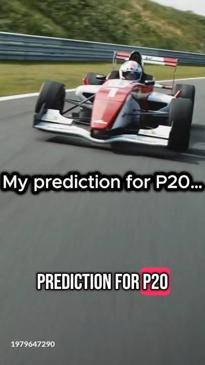 🚨 2025 F1 Predictions: P20 – You Won’t Believe This! 🏎️💥 - YouTube