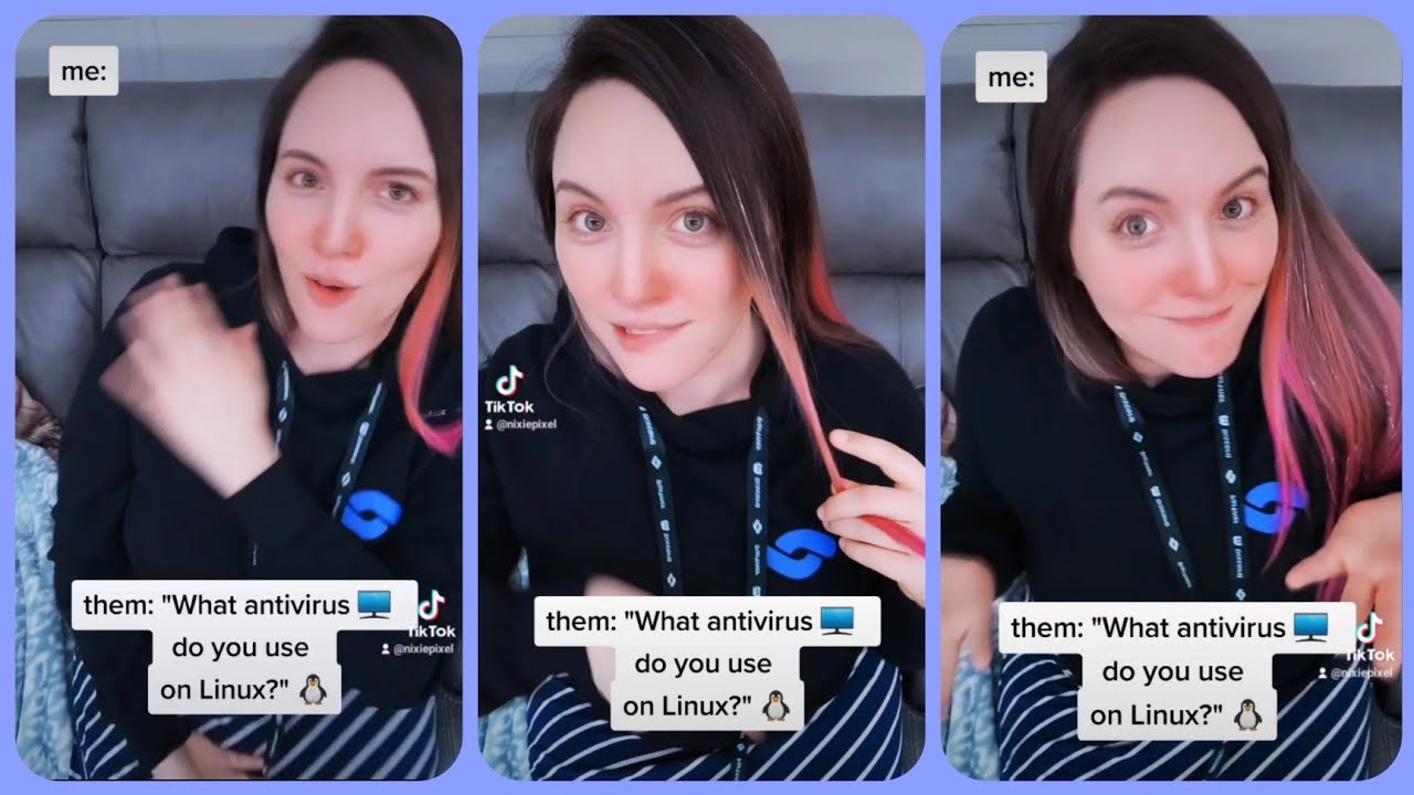 Scary Linux v1rus? 🙈 #cringe #linux #infosec - YouTube