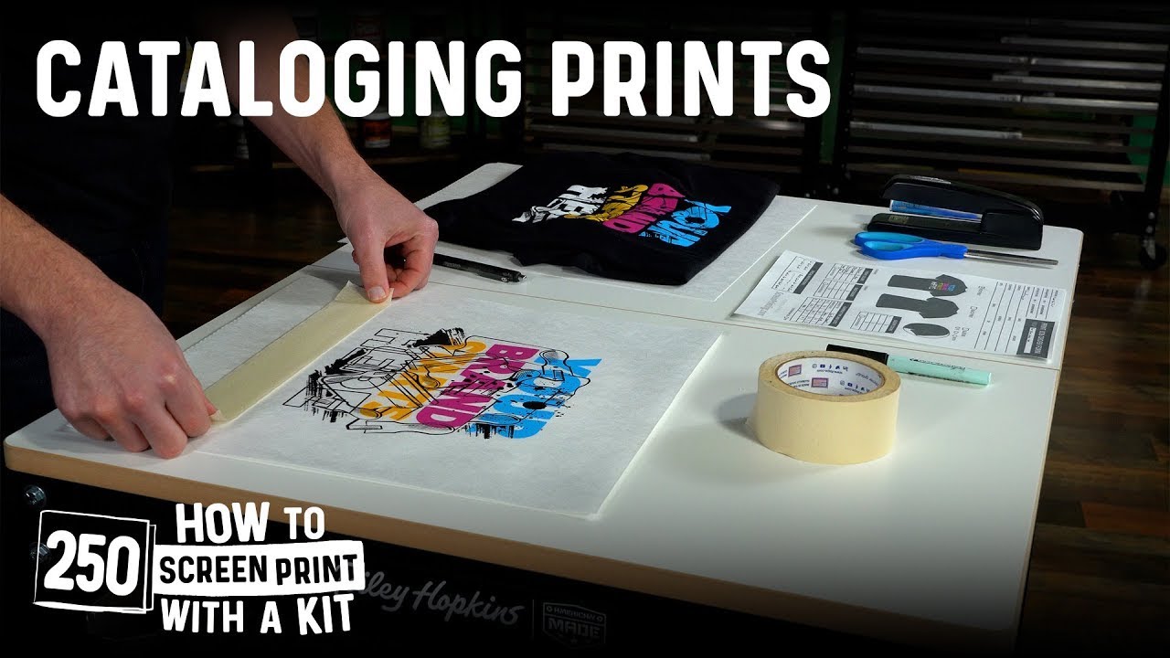 The Power of Cataloging Your Screen Prints - YouTube