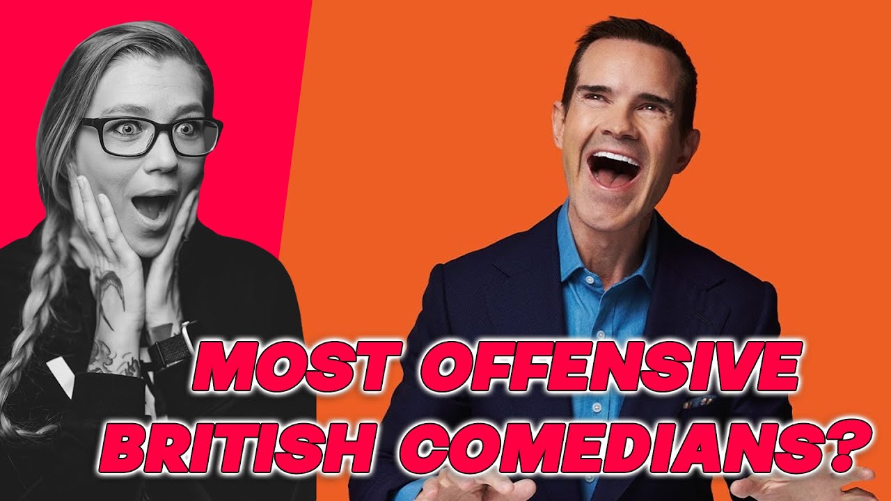 AMERICAN REACTS TO THE MOST OFFENSIVE BRITISH COMEDIANS | AMANDA RAE ...