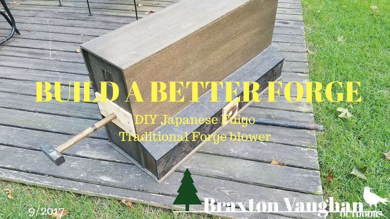 DIY Japanese Forge Bellows (Fuigo) - Part 1 - YouTube