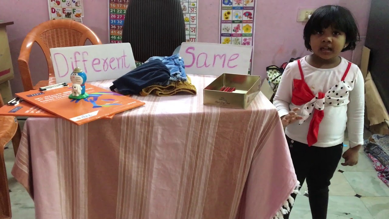 Learn Same and Different objects - YouTube