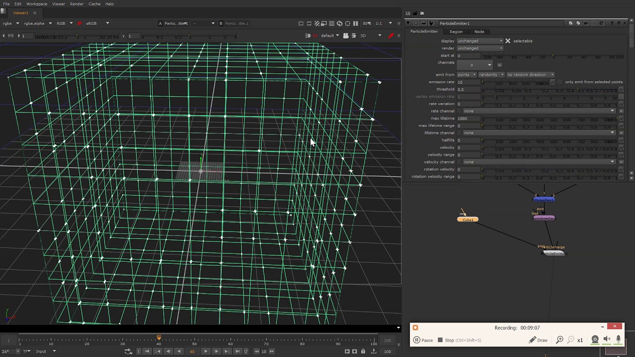Nuke particle - Creating swarm of bug with nuke particle system - YouTube
