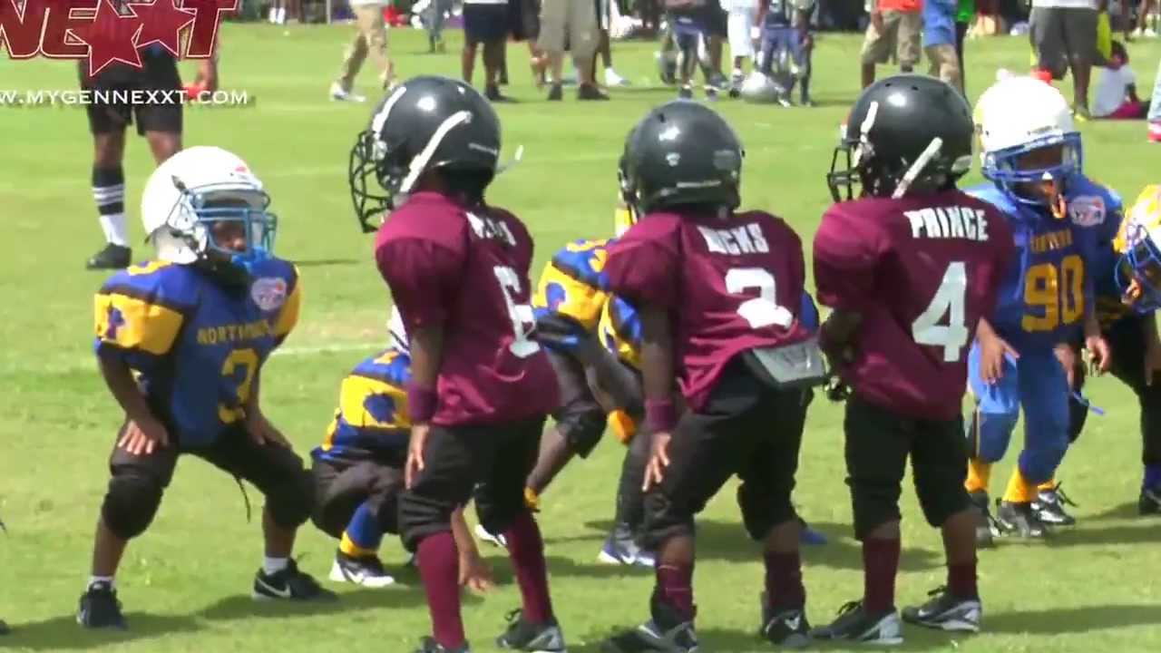 Miami Gardens Vikings vs Northside Panthers Super PeeWees - YouTube