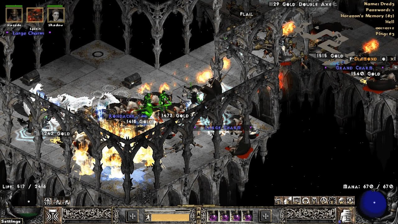 PD2 Season5 Mind Blast Assassin T1 Horazon Map - YouTube