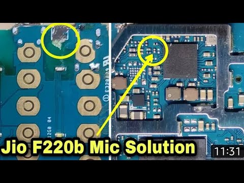 jio f220b mic jumper solution - YouTube