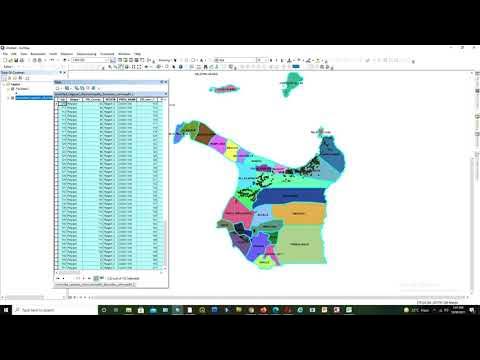 How to copy attribute table using ArcMap 10 and export into Excel data ...
