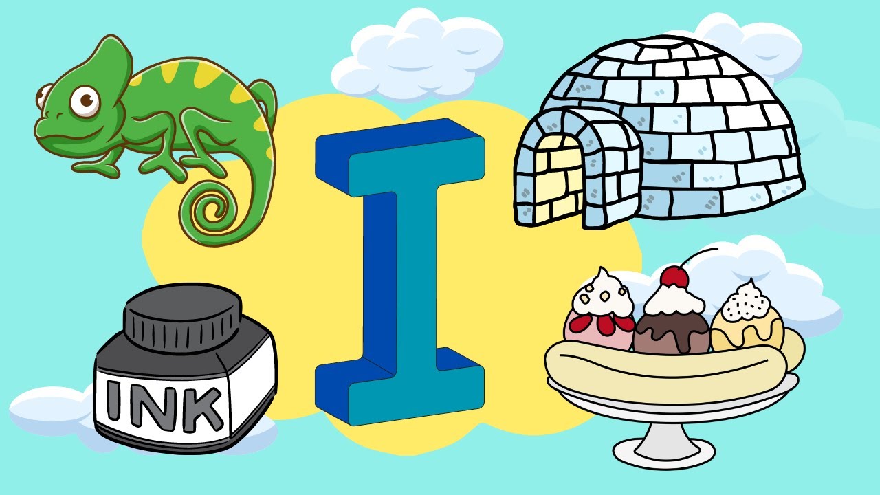 Words That Start With I | Words That Start With Letter I for Toddlers ...
