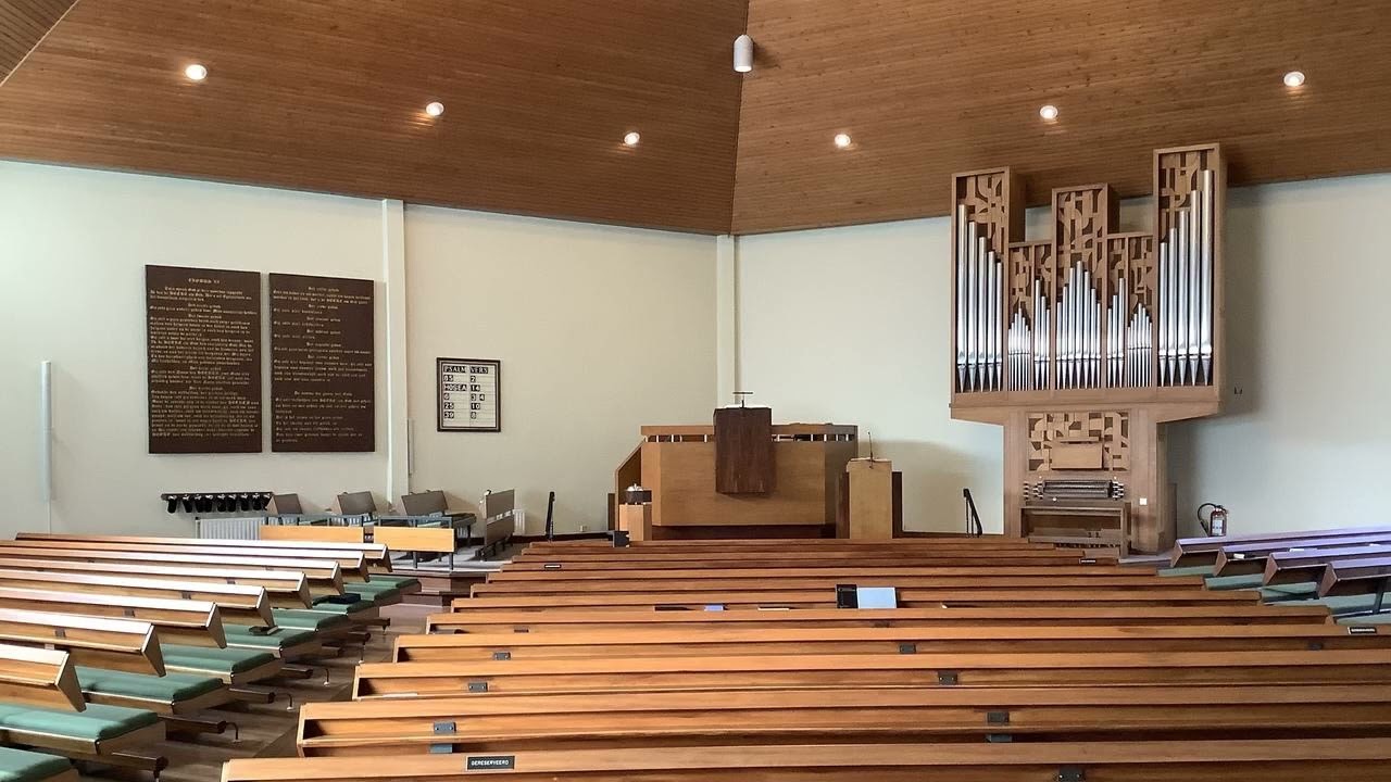 Kerkdienst - Ds. A.T. Huijser - Jeremia 3 vers 21 tot 23 - YouTube