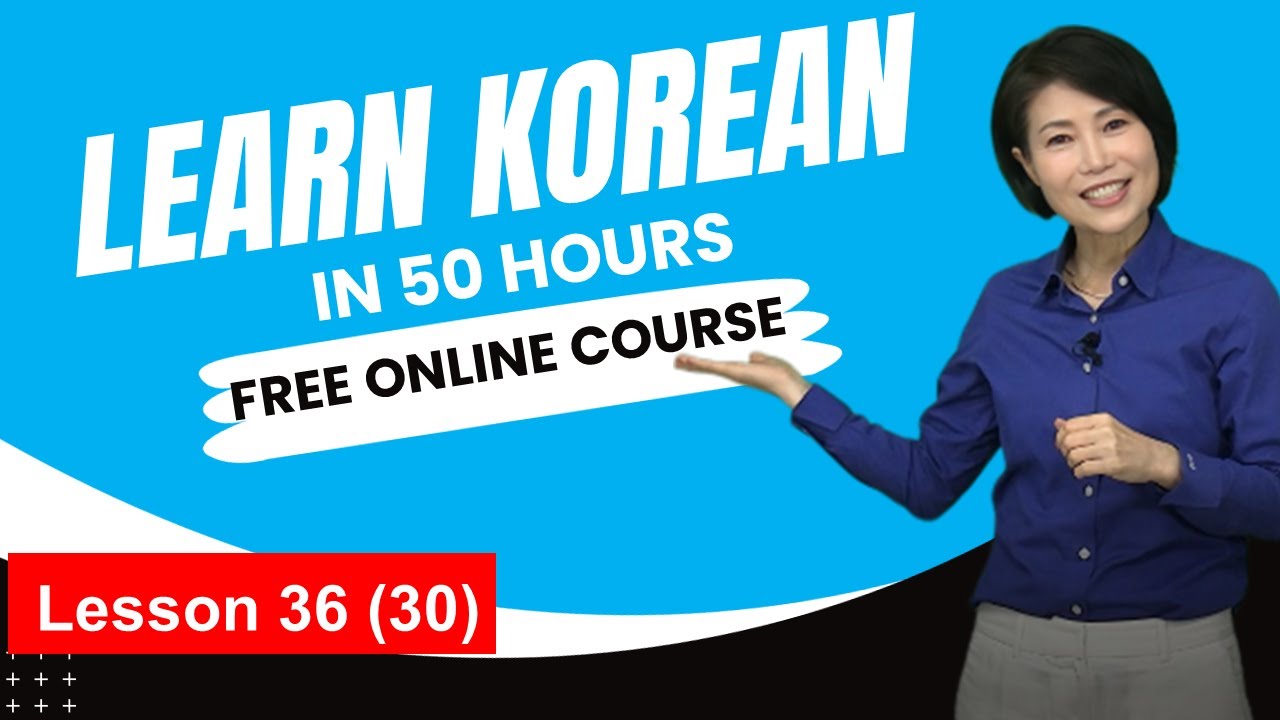 Learn Korean Language in 30 Minutes: Easy English to Korean Tutorial ...