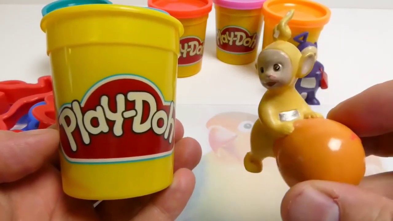 Teletubbies have Fun with Play Doh Clay Learning #PlayDoh #Learning # ...