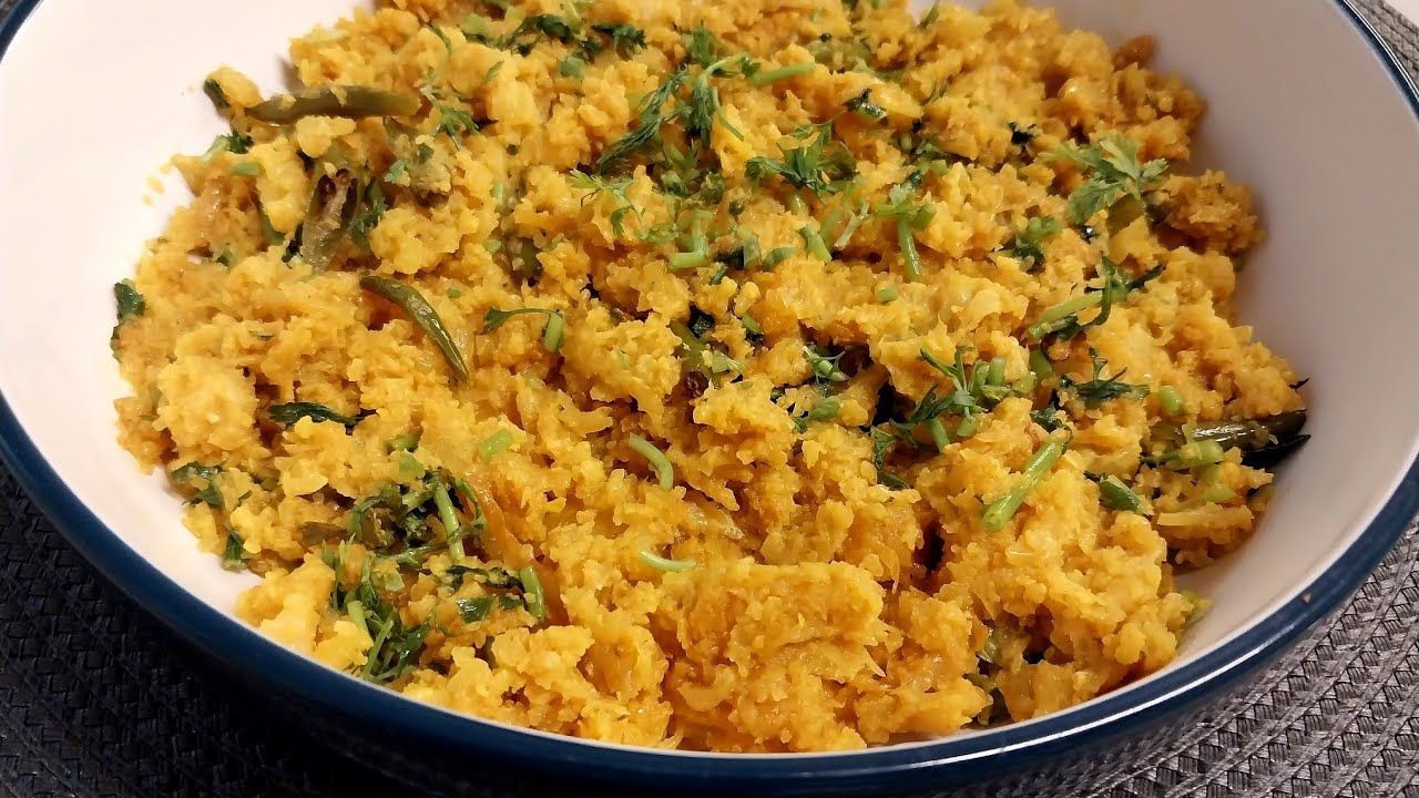 Cauliflower bhaji recipe | Quick and tasty Cauliflower recipe - YouTube