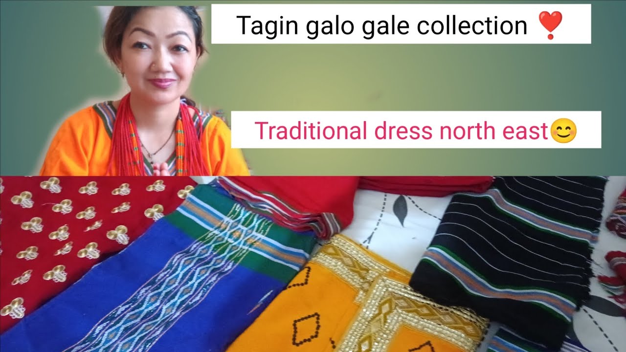 My traditional dress collection ll Tagin galo gale☺☺ - YouTube