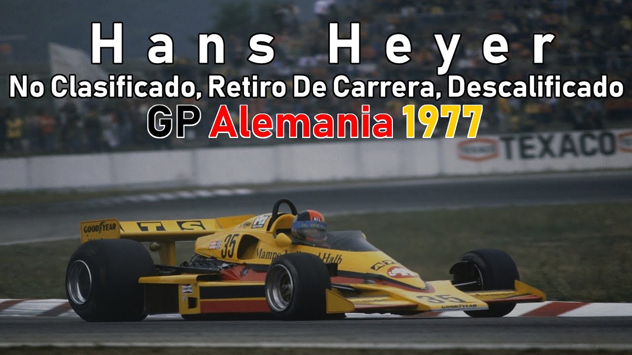 Hans Heyer, El Hombre Que Se "Colo" A Una Carrera A La Que No Clasifico ...