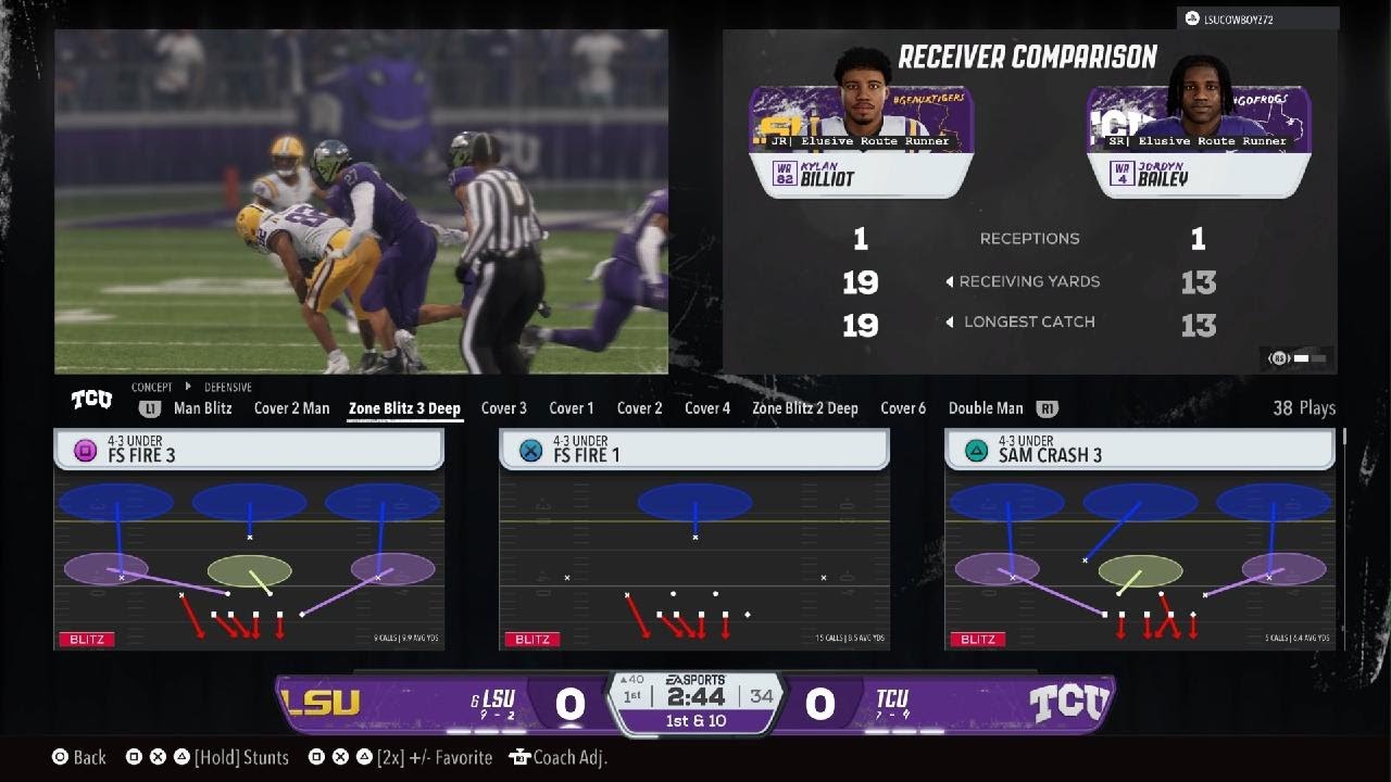 College Football 26 DYNASTY TCU Hornfrogs 🆚 #6 LSU Tigers - YouTube