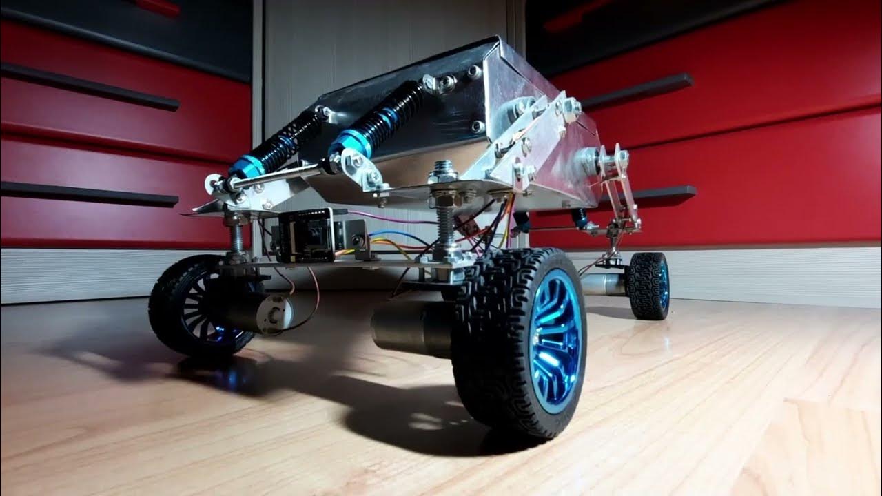 I built a Mars rover prototype for my HIGH SCHOOL SCIENCE PROJECT ...