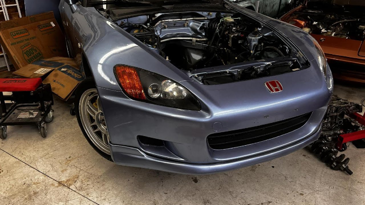 S2k Bumper and headlight Removal - YouTube