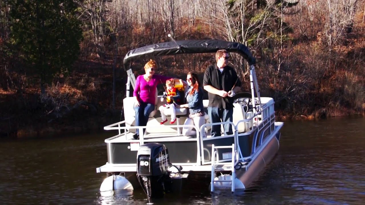 2016 Top Pontoon Boats by Legend Boats - Enjoy Flexibility - YouTube