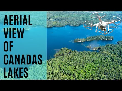 Aerial View Of Canada -Aerial Drone View Of Ontario's Lakes 2022