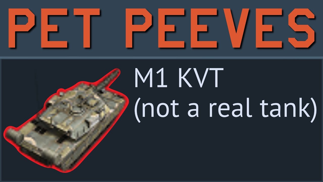 M1 KVT Isn't Real? - YouTube