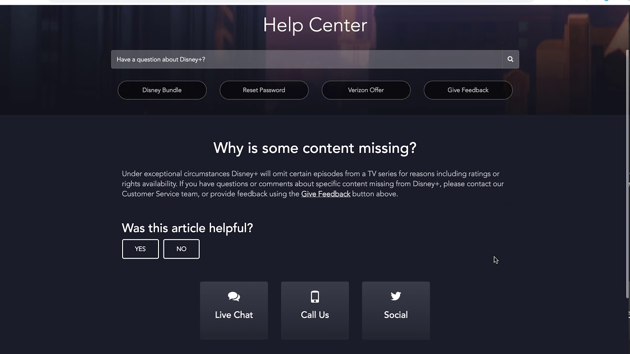 Why is some content missing from DISNEY PLUS? - YouTube