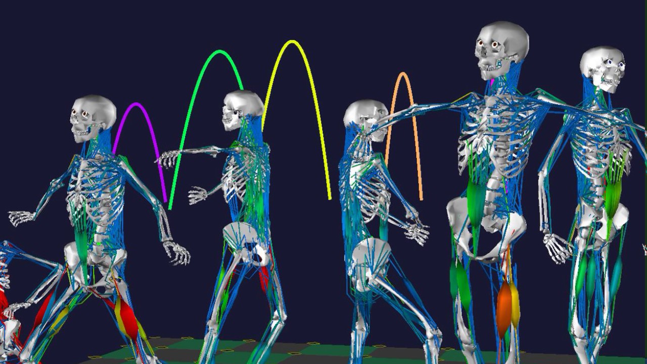 Falling along a parabola - YouTube