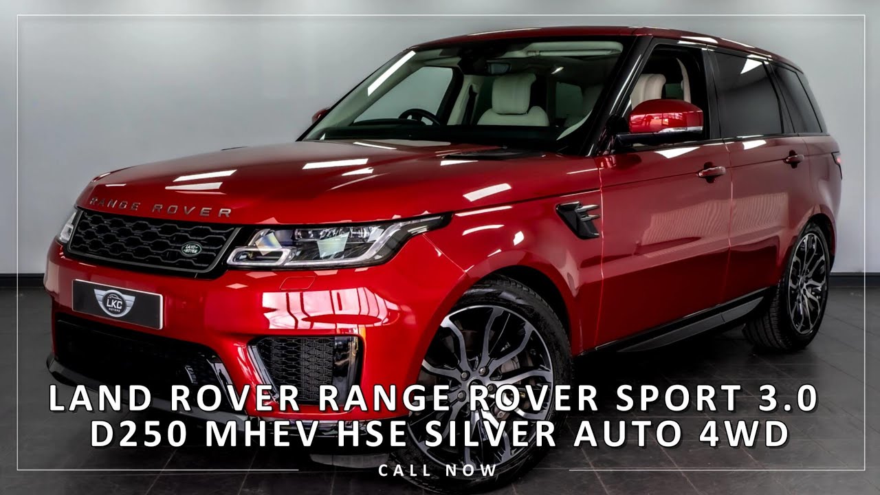 LAND ROVER RANGE ROVER SPORT 3.0 D250 MHEV HSE SILVER AUTO 4WD - YouTube