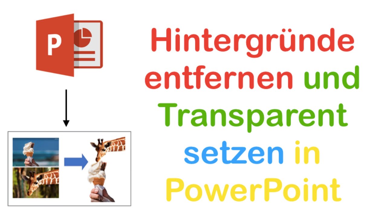 Hintergrund von Bildern einfach entfernen und Transparent setzen in ...