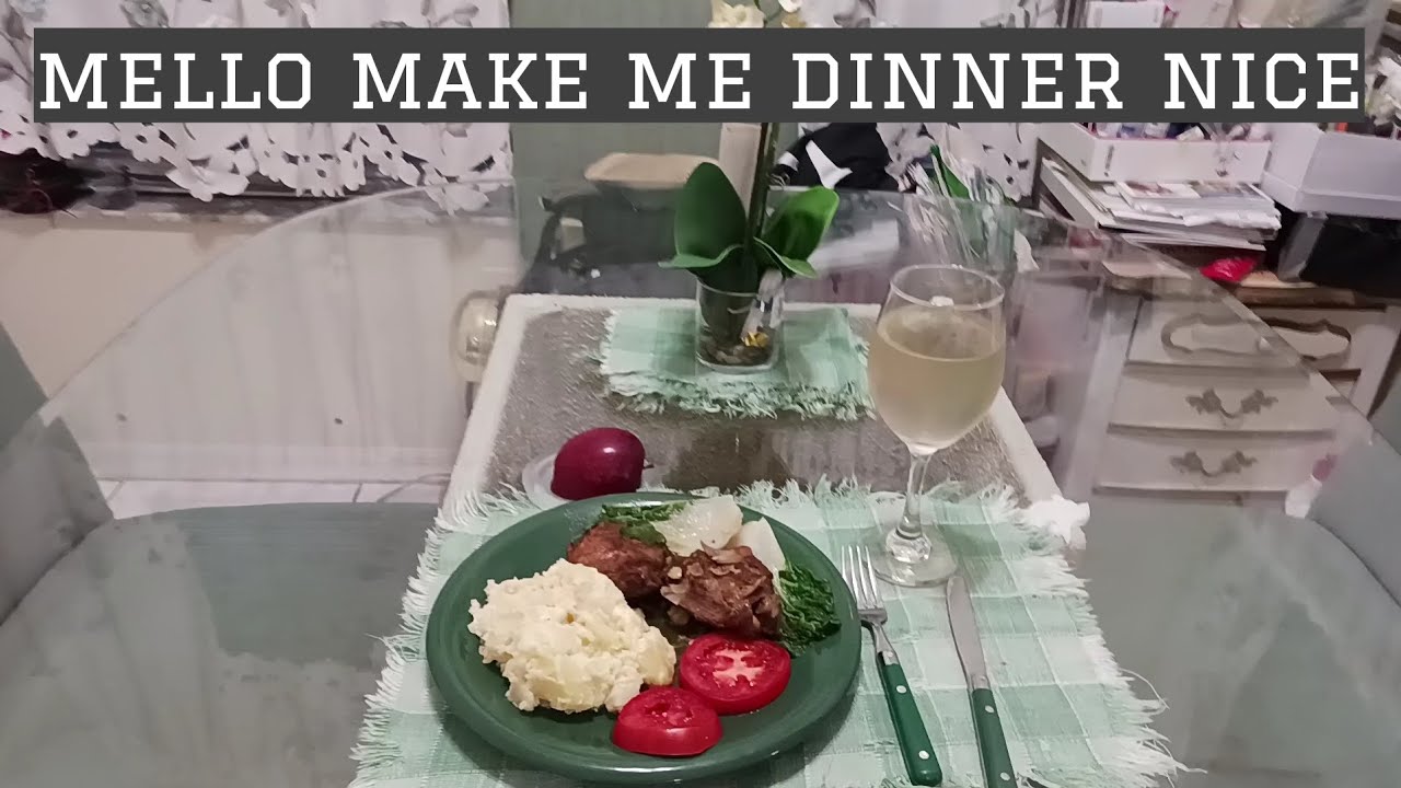My Husband Mello made me Dinner 🍽 - YouTube