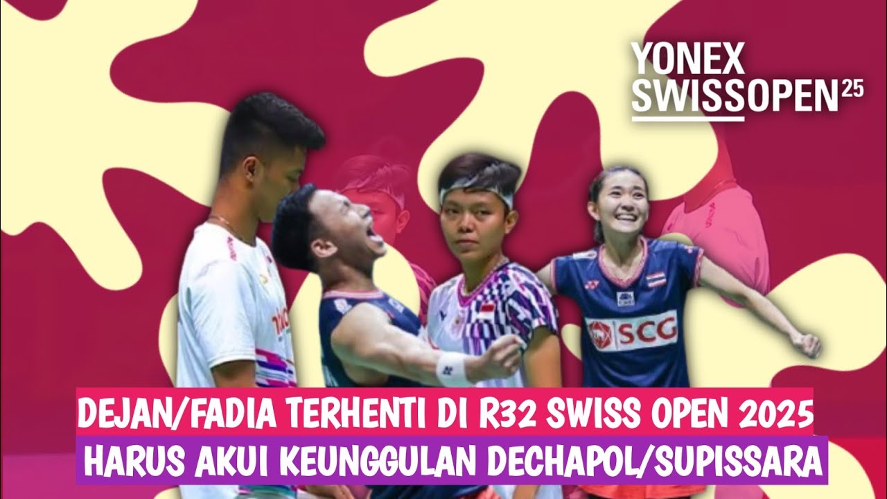 🔴LIVE - Sabar K Gutama/M Reza P Isfahani Vs Declan Bennett/Richard Kong - Swiss Open 2025 - YouTube
