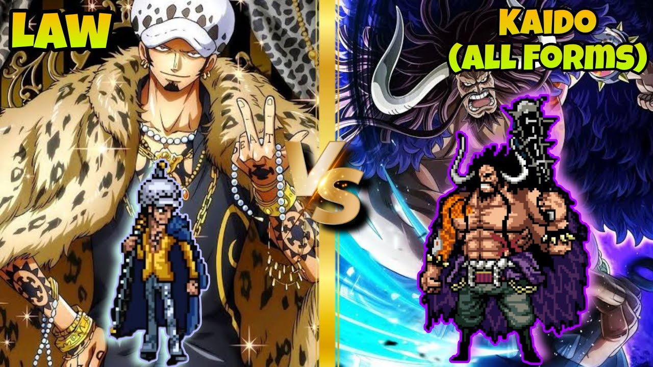 Jump Force MUGEN - Kaido (All Forms) vs Law - YouTube