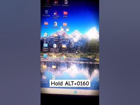 Create folder without name and invisible folder in pc/laptop &computer #ytshorts #computertricks ...