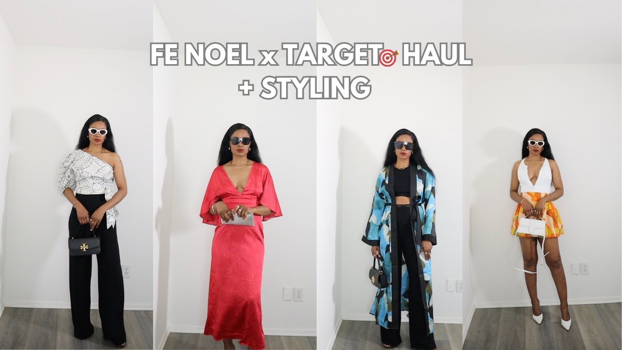 Fe Noel x Target🎯spring designer collection haul & styling ( elevated ...