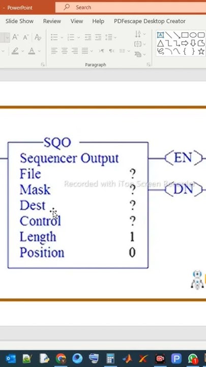 Sequencer Output Instruction in PLC Ladder Logic Programming - YouTube