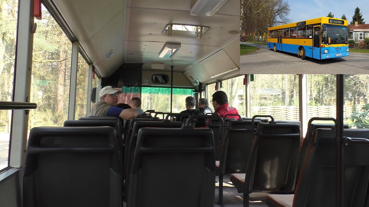 Mitfahrt MAN SÜ 242 (1992) der VLG Gifhorn - YouTube