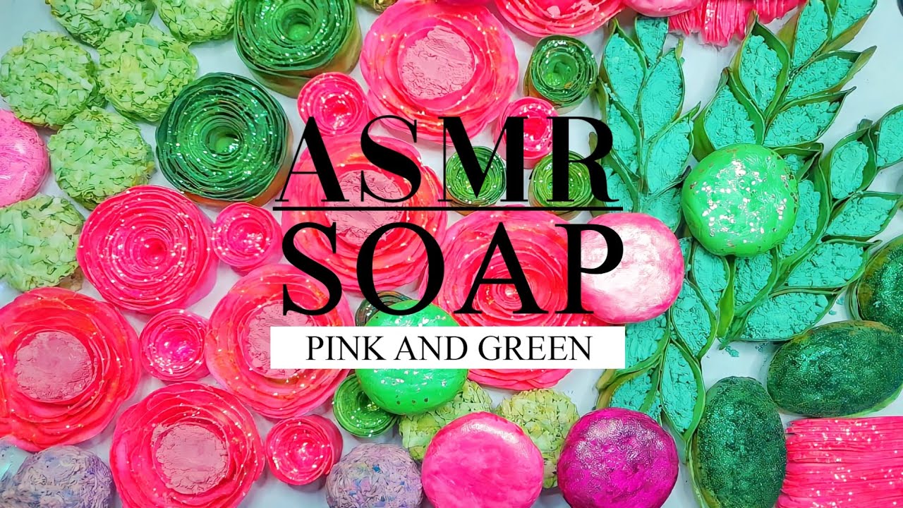 ASMR SOAP ID | Soap Boxes - Roses - Plates - Clays | Help You Sleep ...