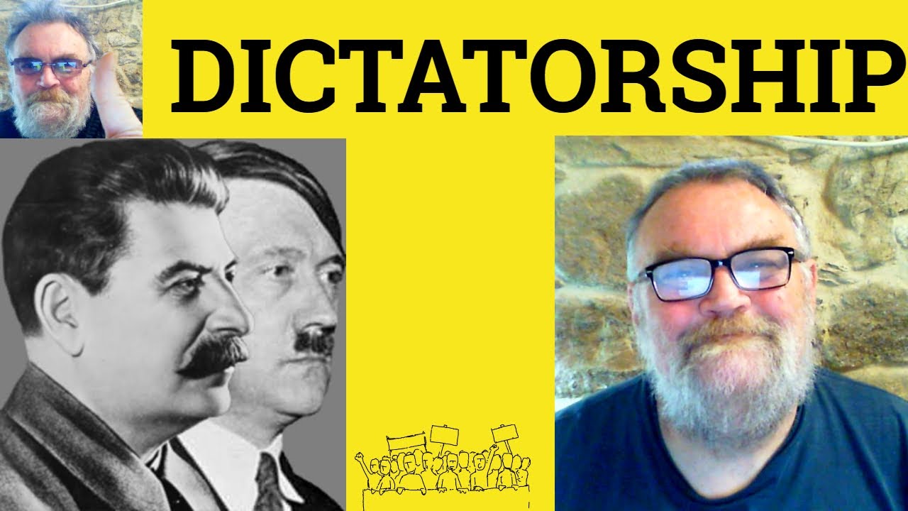 😎Dictatorship Meaning - Dictator Defined - Dictatorial Definition ...