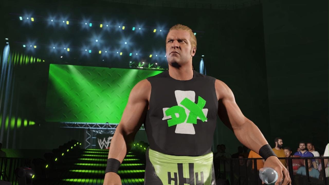 WWE 2K25. Val Venis VS Triple H. - YouTube