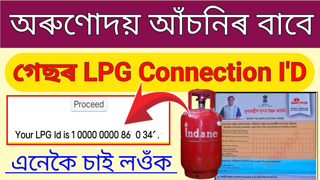 How to Check LPG Connection ID Online -Indane, Bharat Gas // How to ...