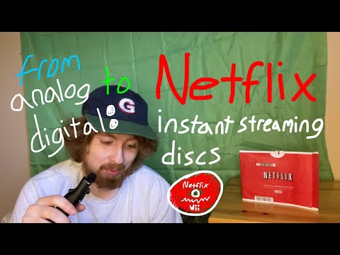 from analog to digital: netflix instant streaming discs - YouTube