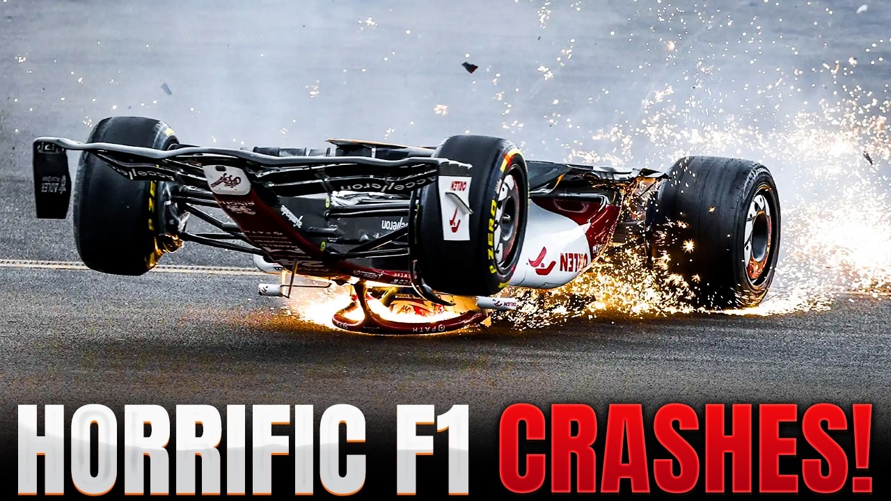 The Most Insane Crashes F1 Drivers Survived! - YouTube