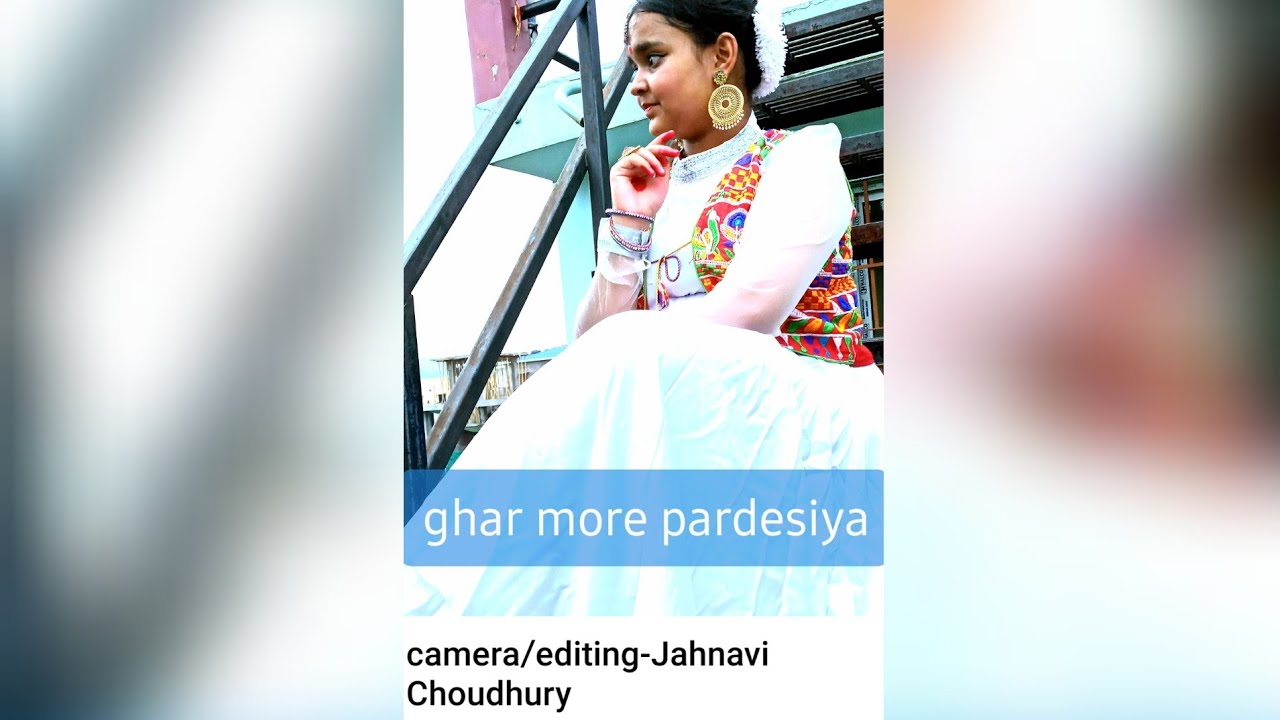 Ghar more pardesiya dance cover by sayonika chakraborty|kalank - YouTube
