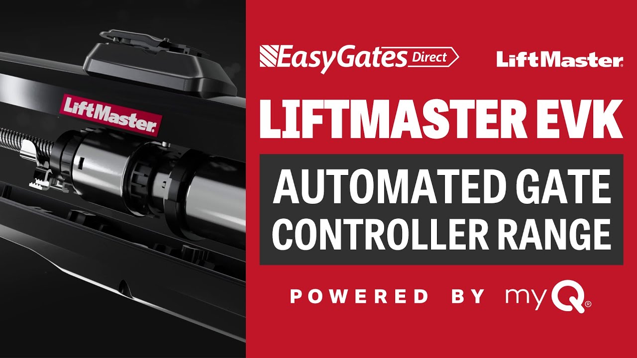 Introduction to the LiftMaster EVK Gate Controller Range - YouTube