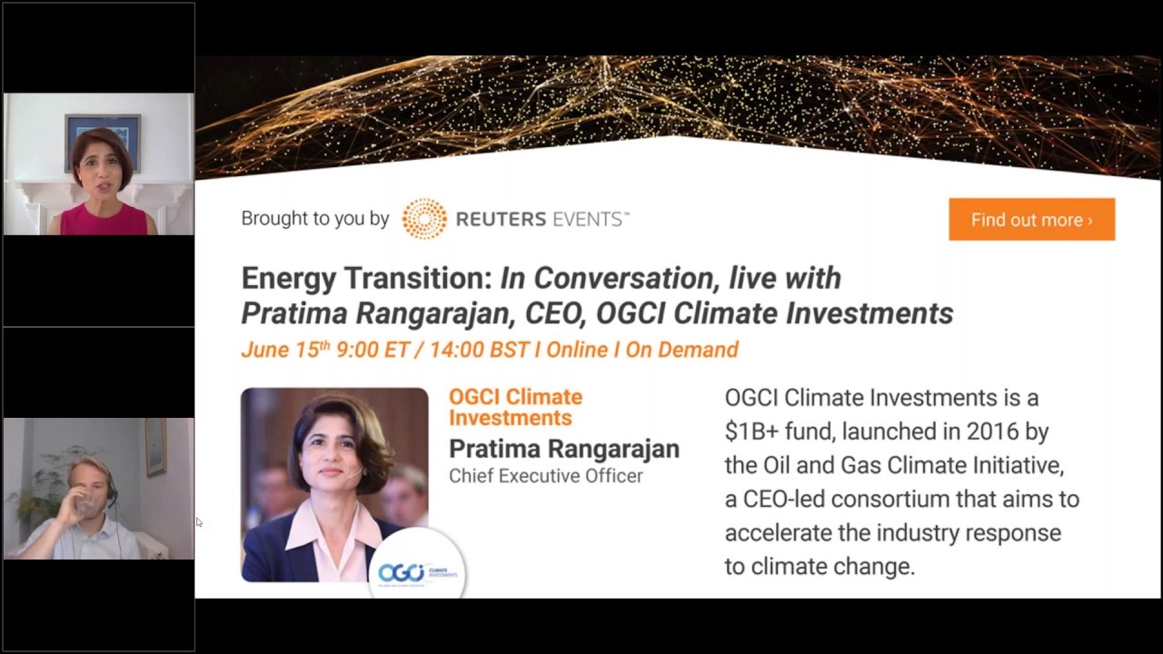 Energy Transition: InConversation with Pratima Rangarajan, CEO, OGCI ...