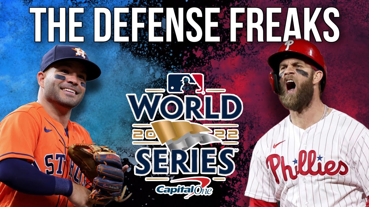 The 4 Defensive Freaks in the 2022 World Series - YouTube