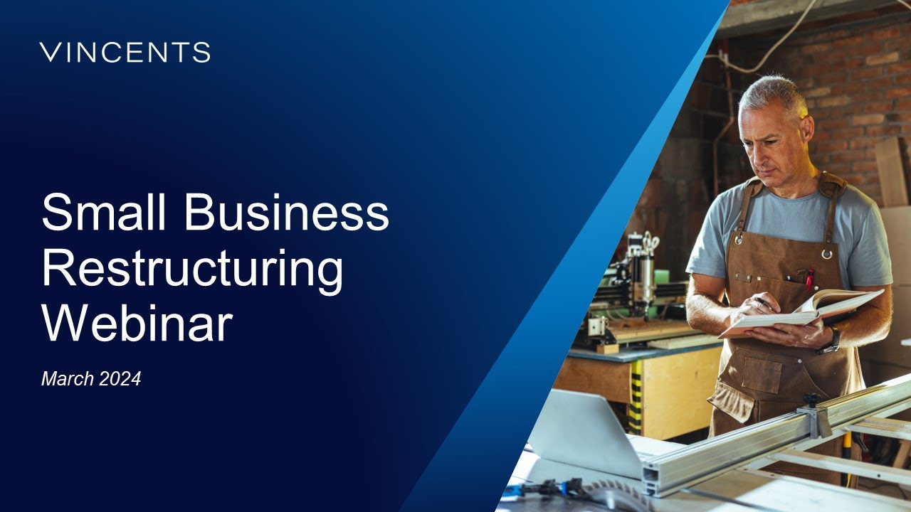 Small Business Restructuring Webinar March 2024 - YouTube